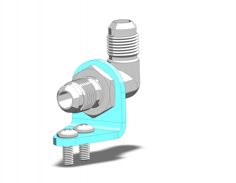 -6 AN Bulkhead Tab (Stainless Steel) | GSI – GSI Machine and Fabrication