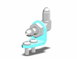 -3 AN Bulkhead Tab (Stainless Steel) | GSI – GSI Machine and Fabrication